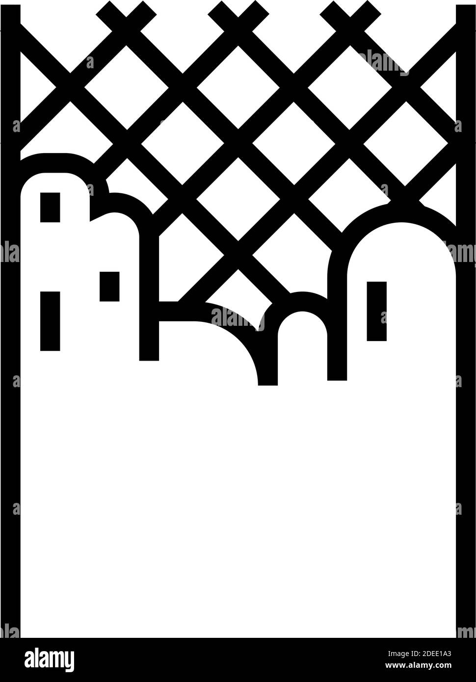 concrete layer road line icon vector illustration Stock Vector Image ...