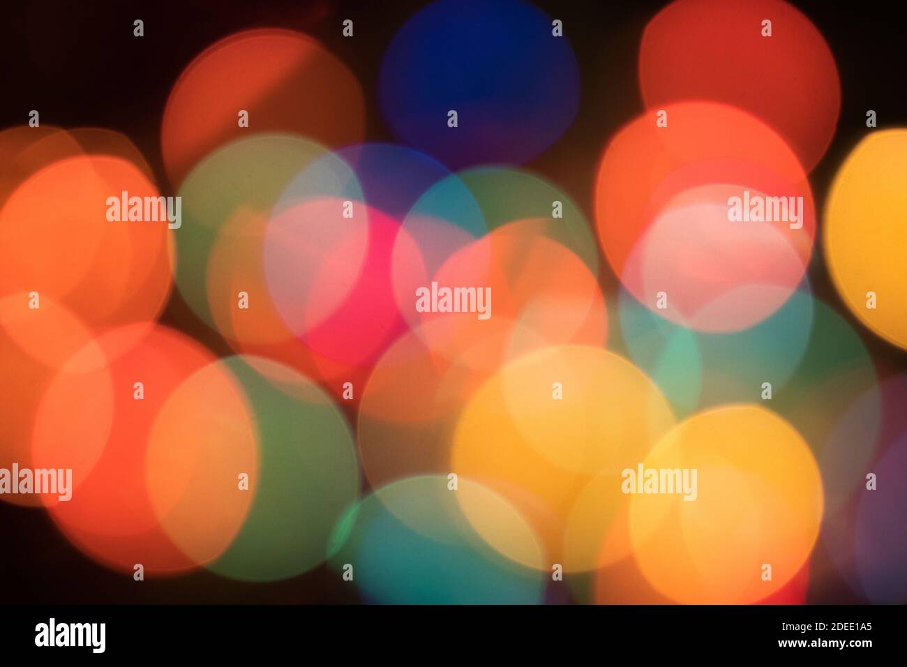 Blur - abstract bokeh circle string lights for background wallpaper ...