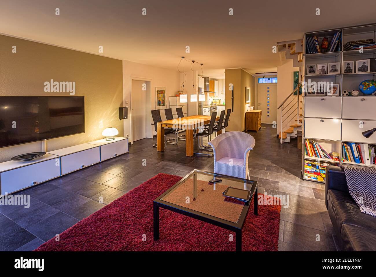 Typical apartment of a German family Stock Photo - Alamy