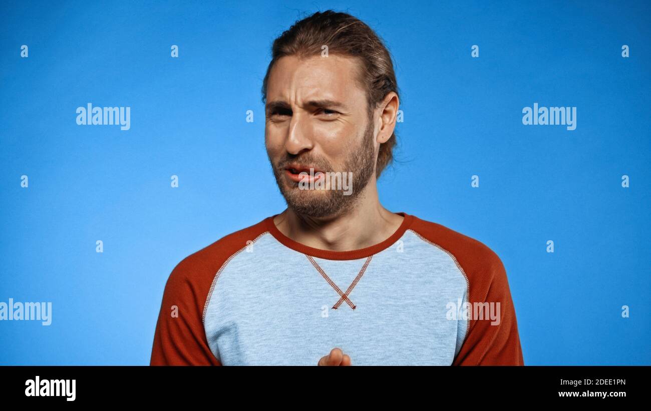 Disgusted man hi-res stock photography and images - Alamy