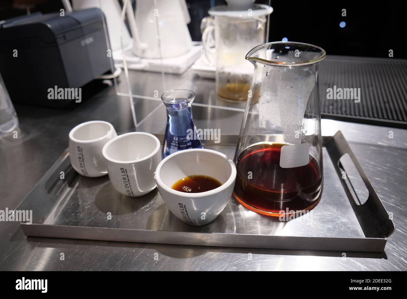 Costa Rica Musicians Series Bach speciality coffee Stock Photo - Alamy