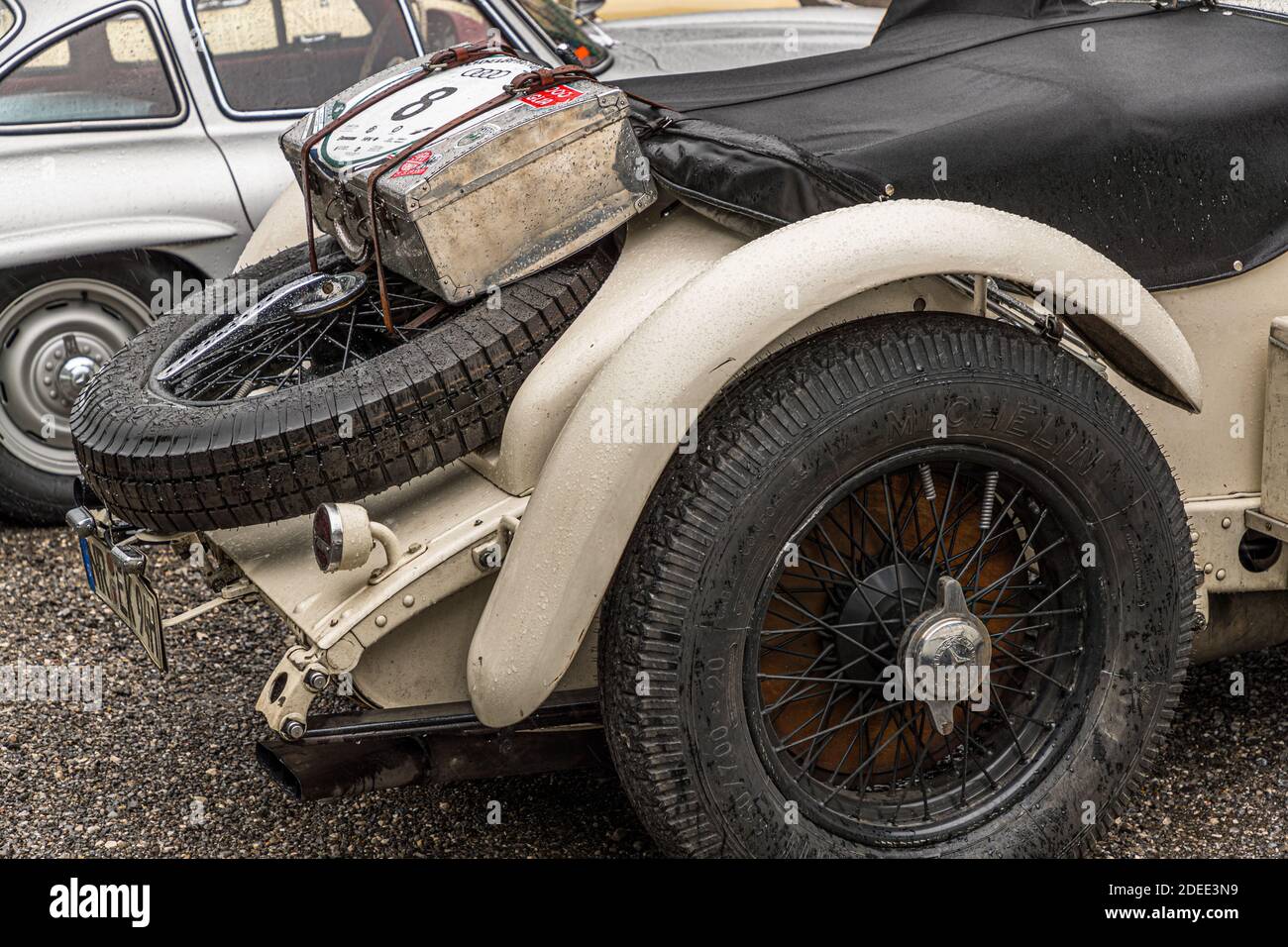 Oldtimer Daimler Mercedes Benz Cars in Reutte, Austria Stock Photo - Alamy
