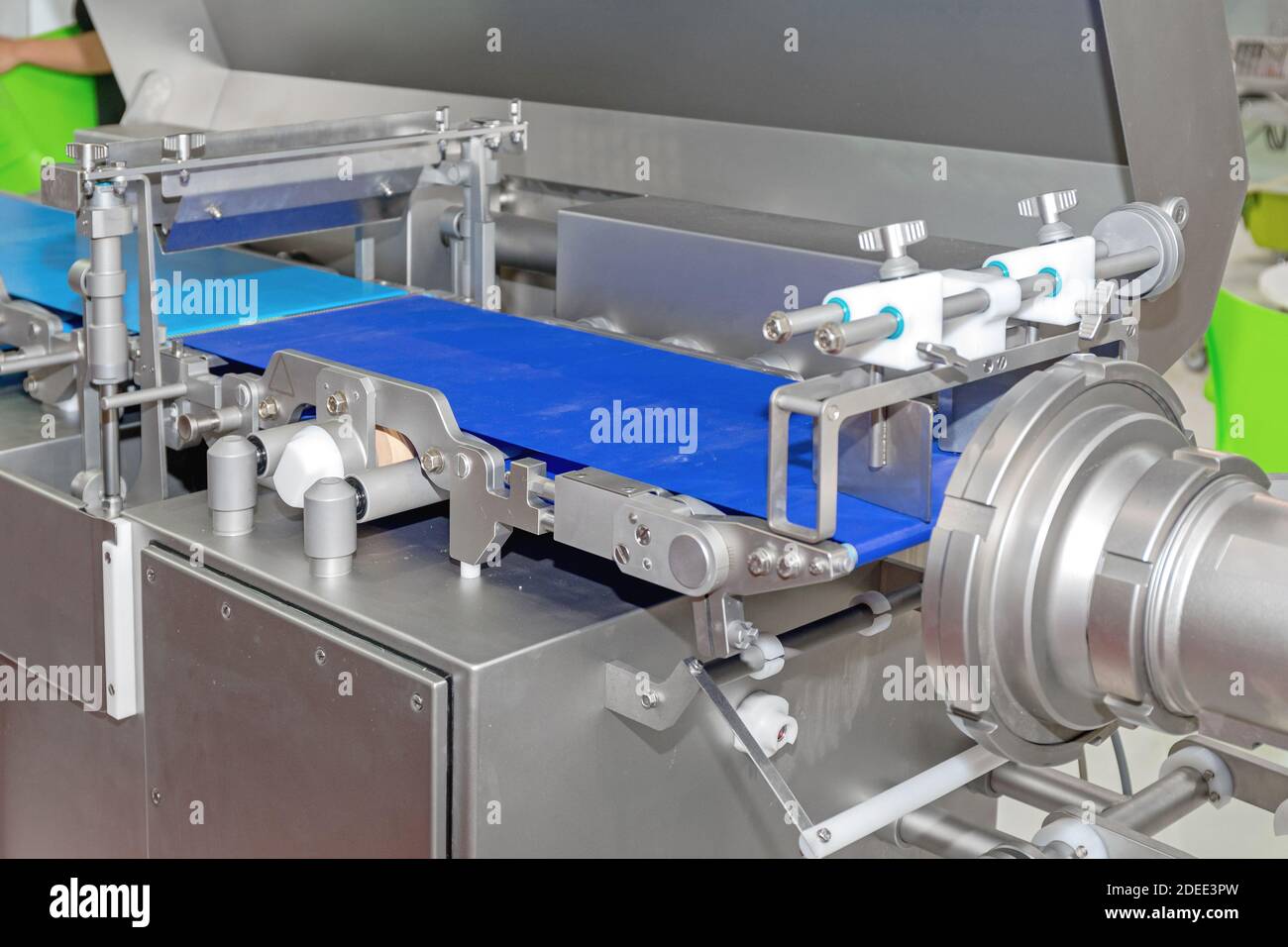 Automated Machine at Food Production Line in Factory Stock Photo - Alamy