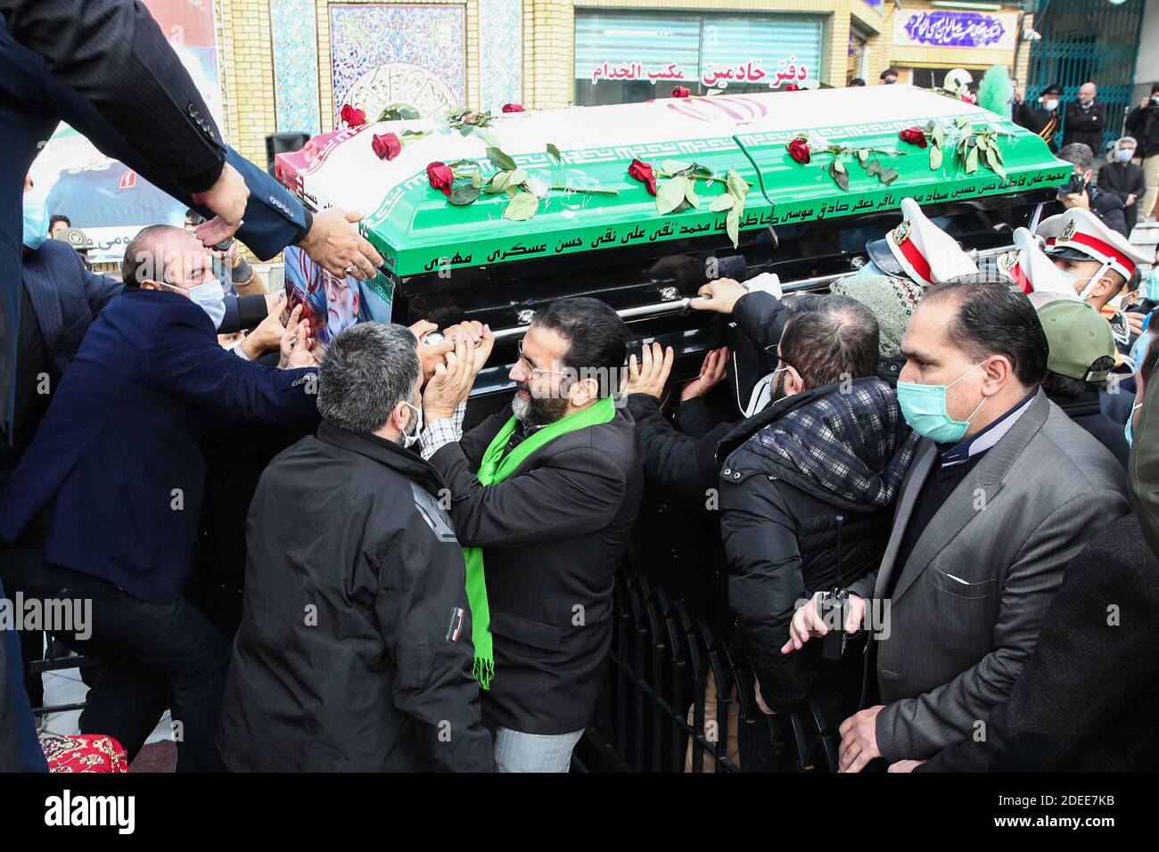 Tehran, Iran. 30th Nov, 2020. A handout photo made available by the ...