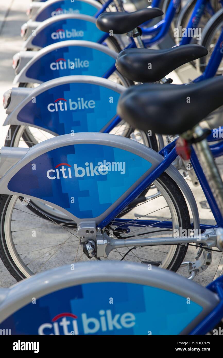 U.S.A, Miami, Miami beach, South Beach, Citi Bikes Stock Photo - Alamy