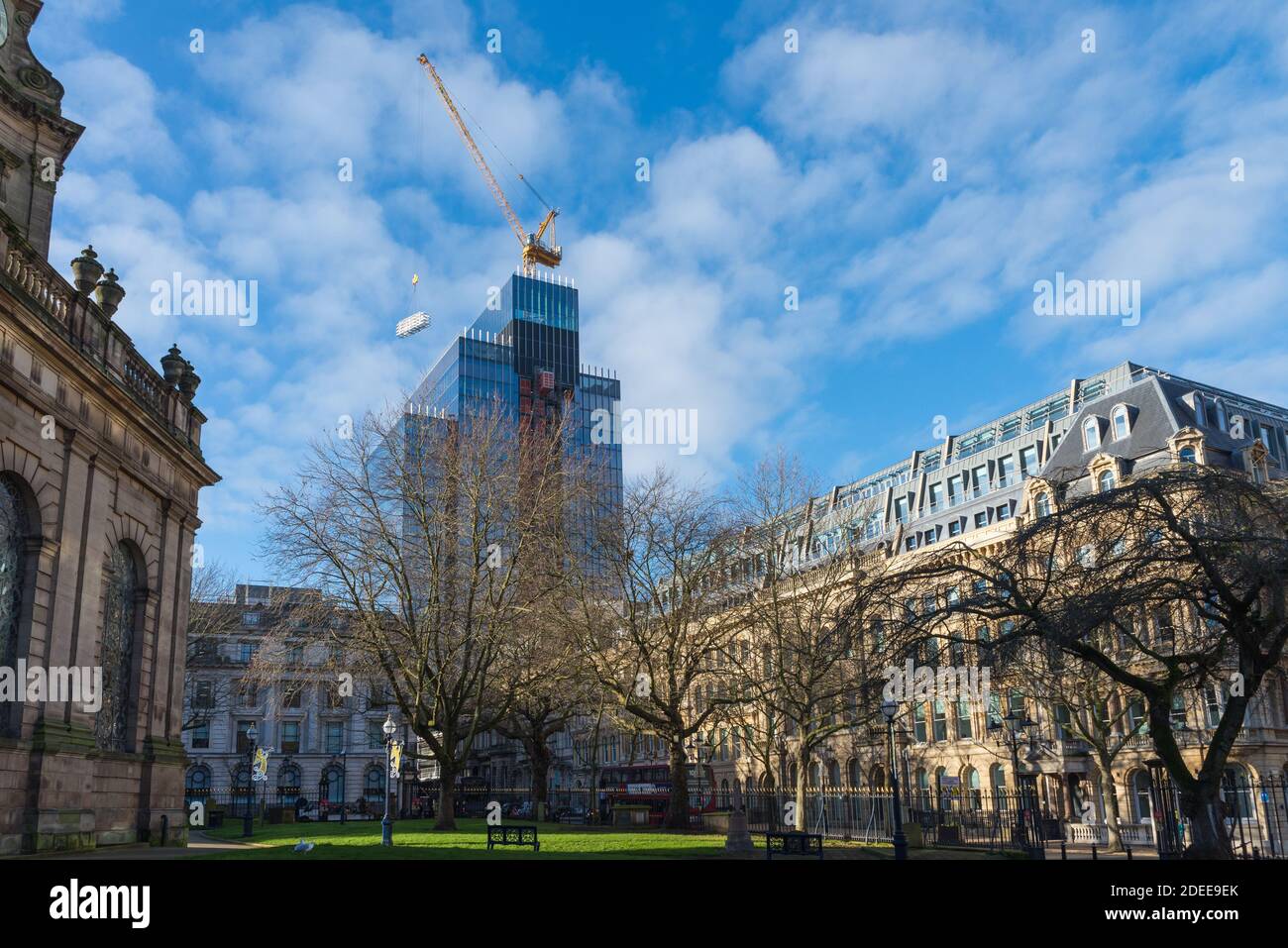 Construction continues of new office block 103 Colmore Row in ...