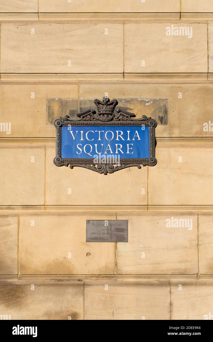 Victorian street sign hi-res stock photography and images - Alamy