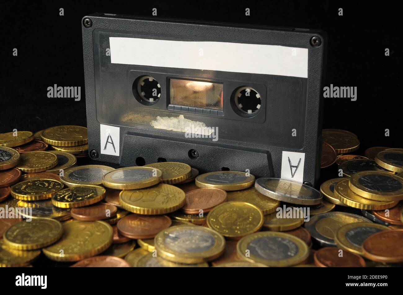 Gold and silver coins and vintage hi-res stock photography and images ...