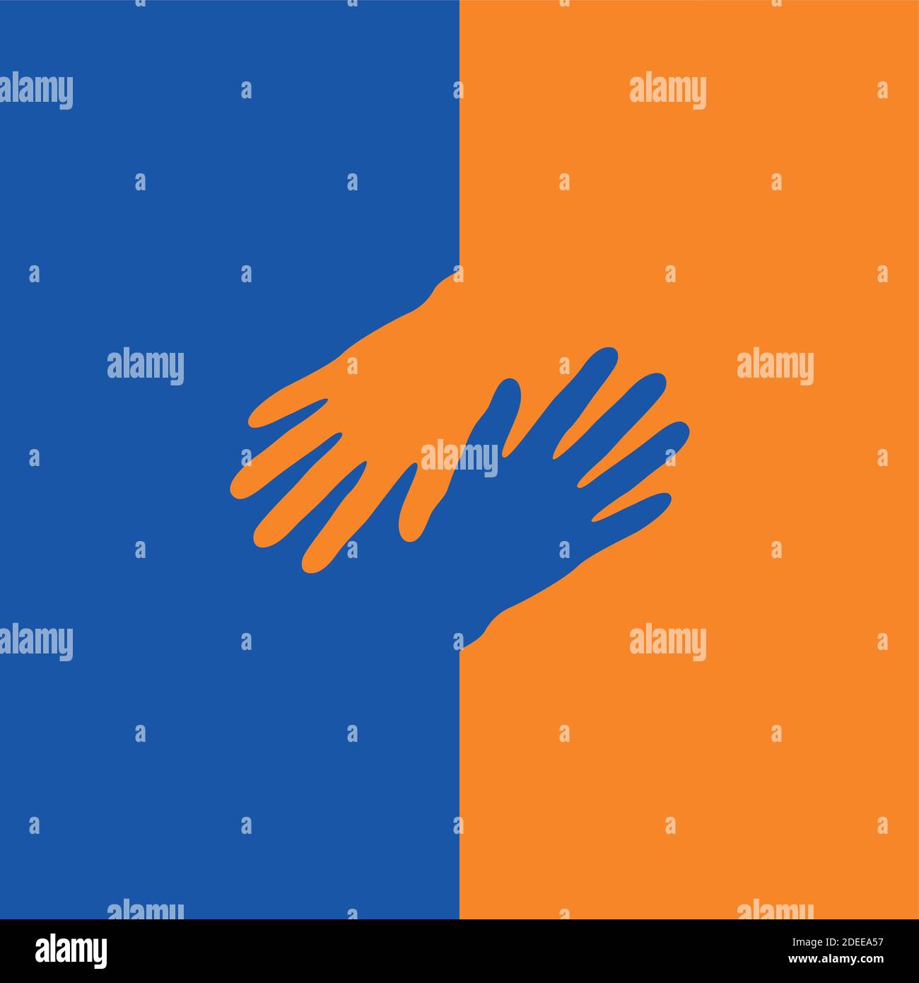 Touching child skin Stock Vector Images - Alamy