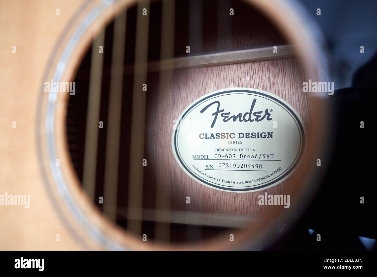 Acoustic fender hi-res stock photography and images - Alamy