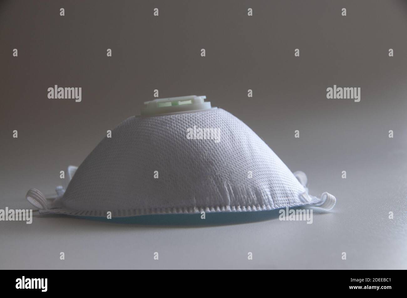 A respirator with an exhalation valve, a safety mask protecting from ...