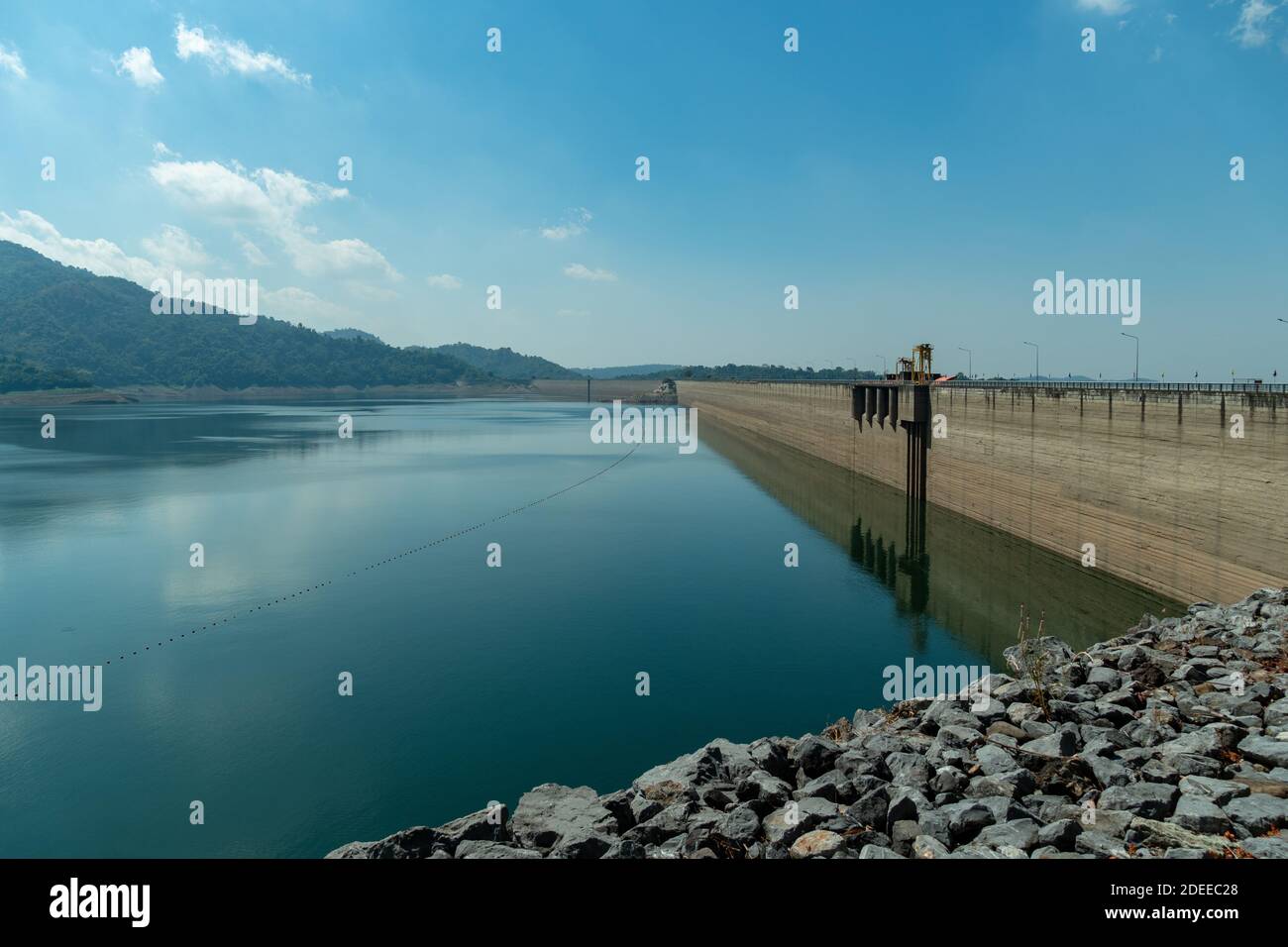 Khun Dan Dam was built according to the King’s project. The King had ...