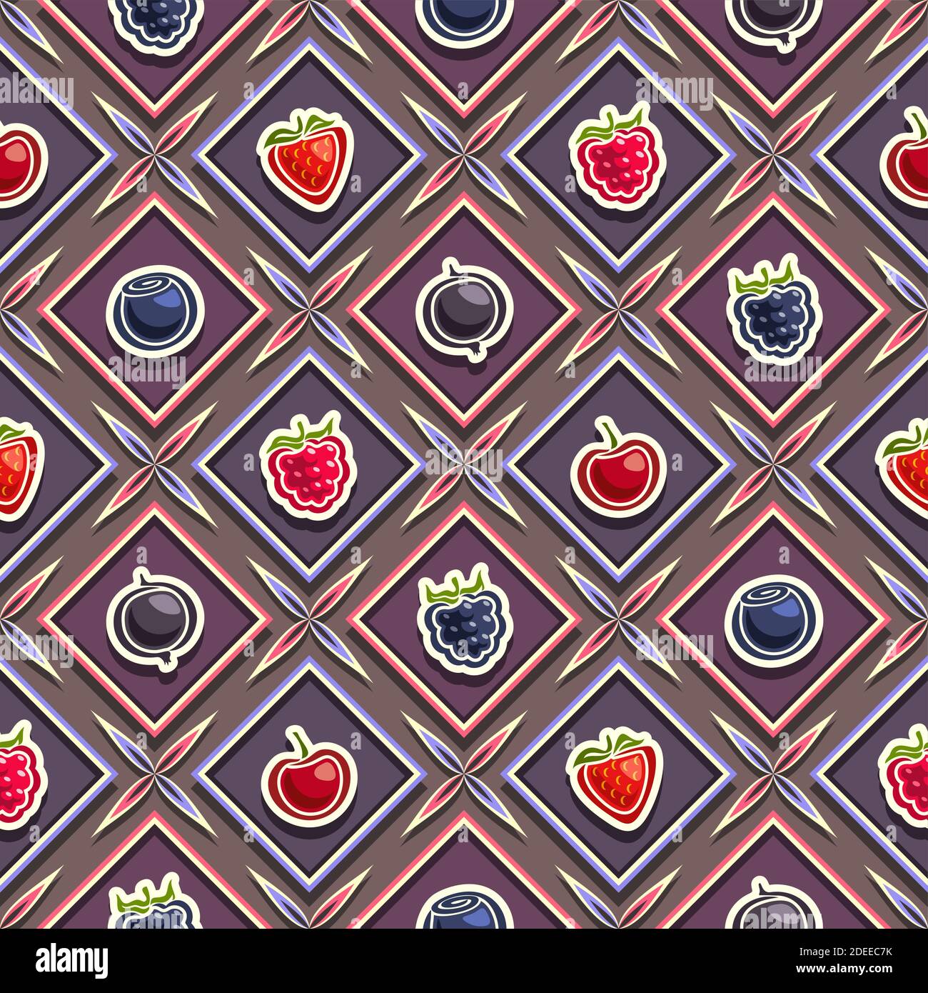 Black currant berry background Stock Vector Images - Alamy