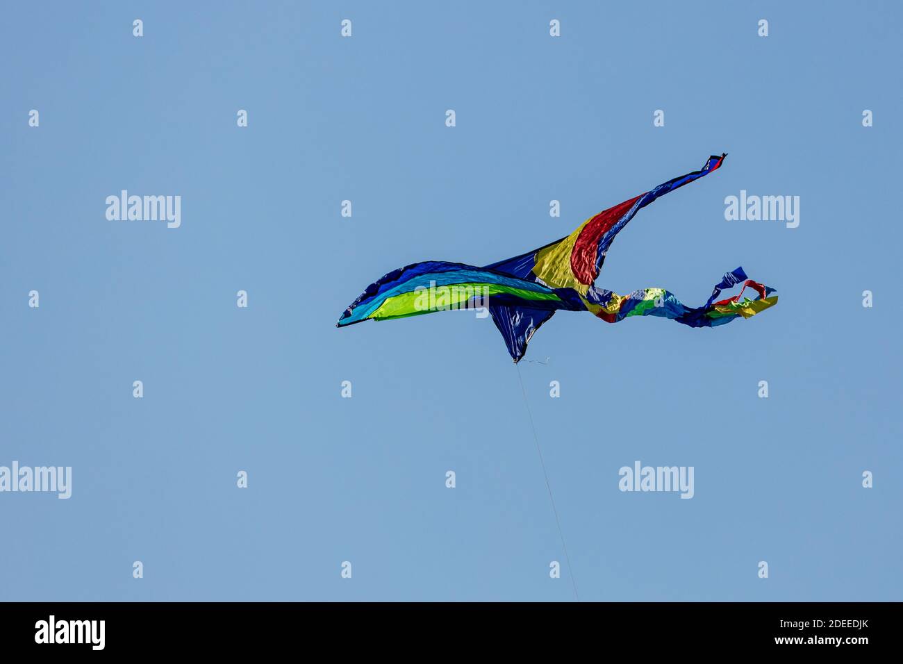 kite flying in the sky Stock Photo - Alamy