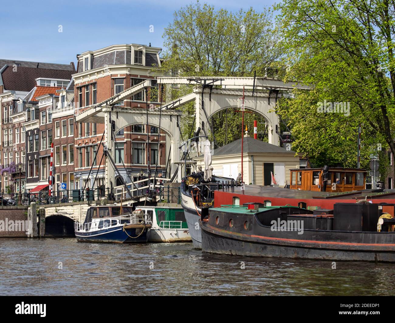 AMSTERDAM, NETHERLANDS - MAY 01, 2018: View of the Walter Suskind ...