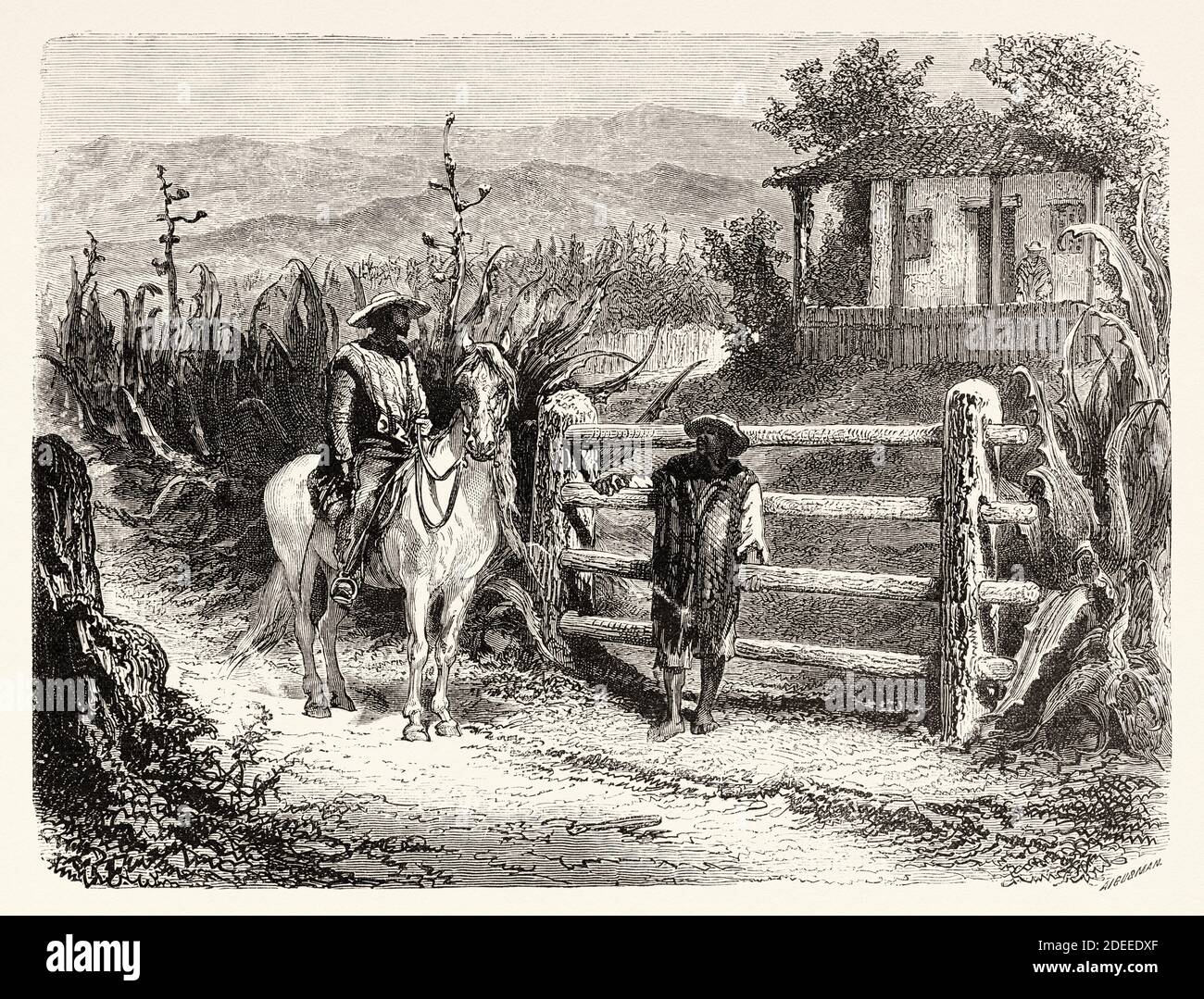19th century american farm hi-res stock photography and images - Alamy