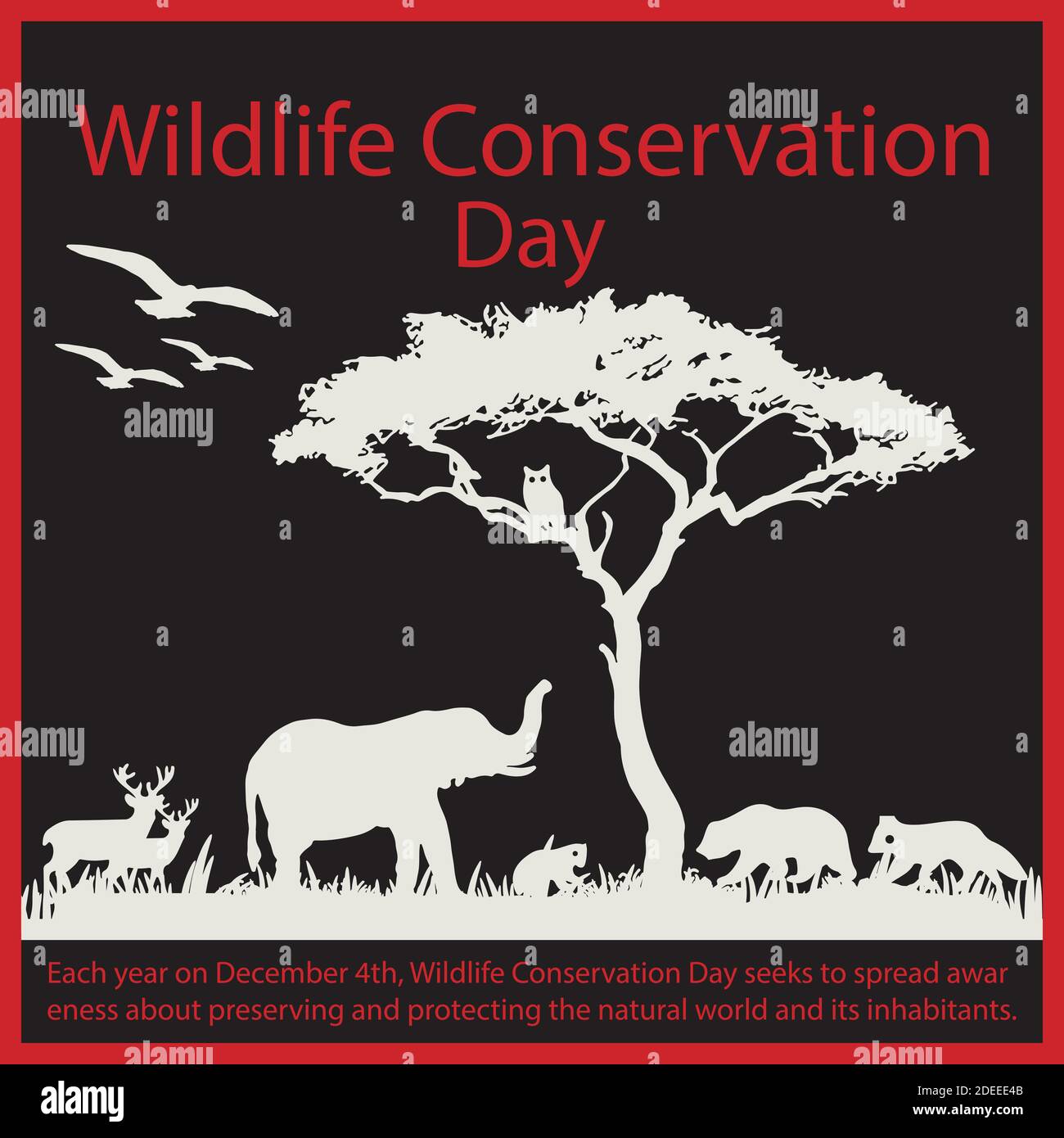 Each year on December 4th, Wildlife Conservation Day seeks to spread ...