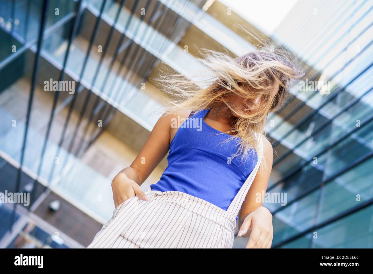 Wild hairstyle hi-res stock photography and images - Alamy