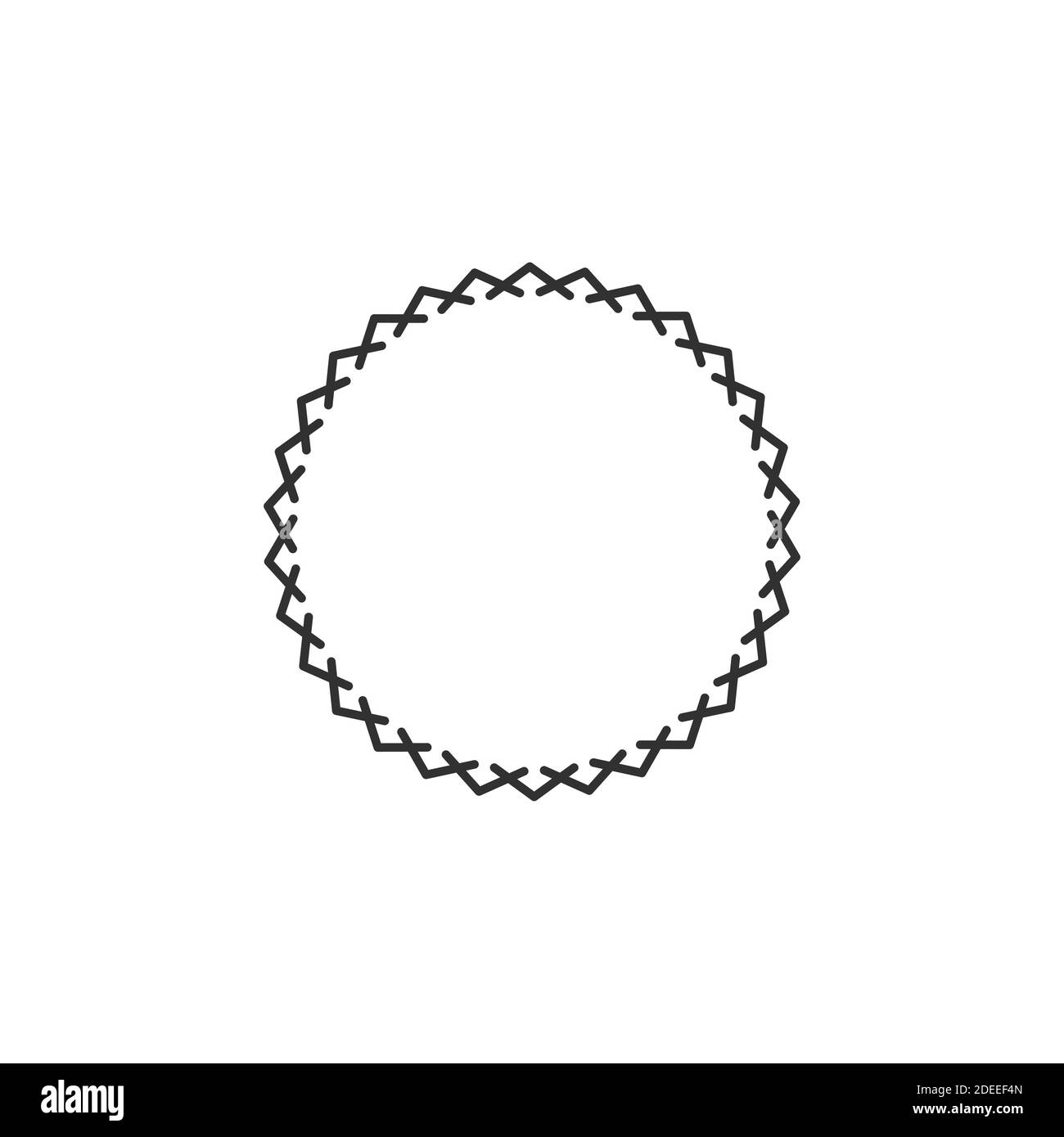 Chevron Circle Frame Clip Art Chevron Circle Vector Art, Icons, And