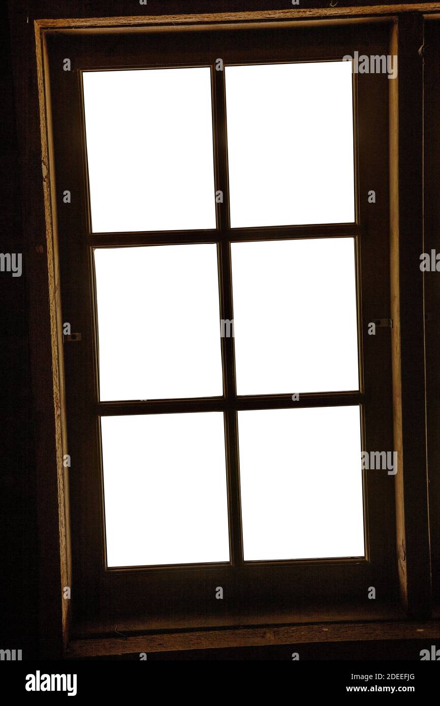 Old window frame Stock Photo - Alamy