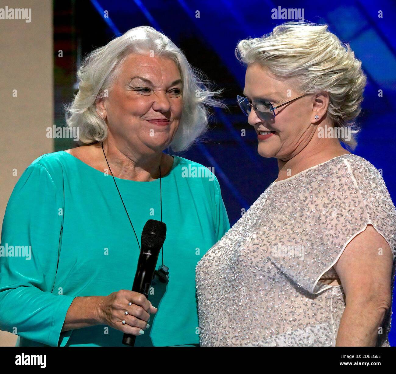 Philadelphia, Pennsylvania, USA, July 27, 2016L-R actresses Tyne Daly ...