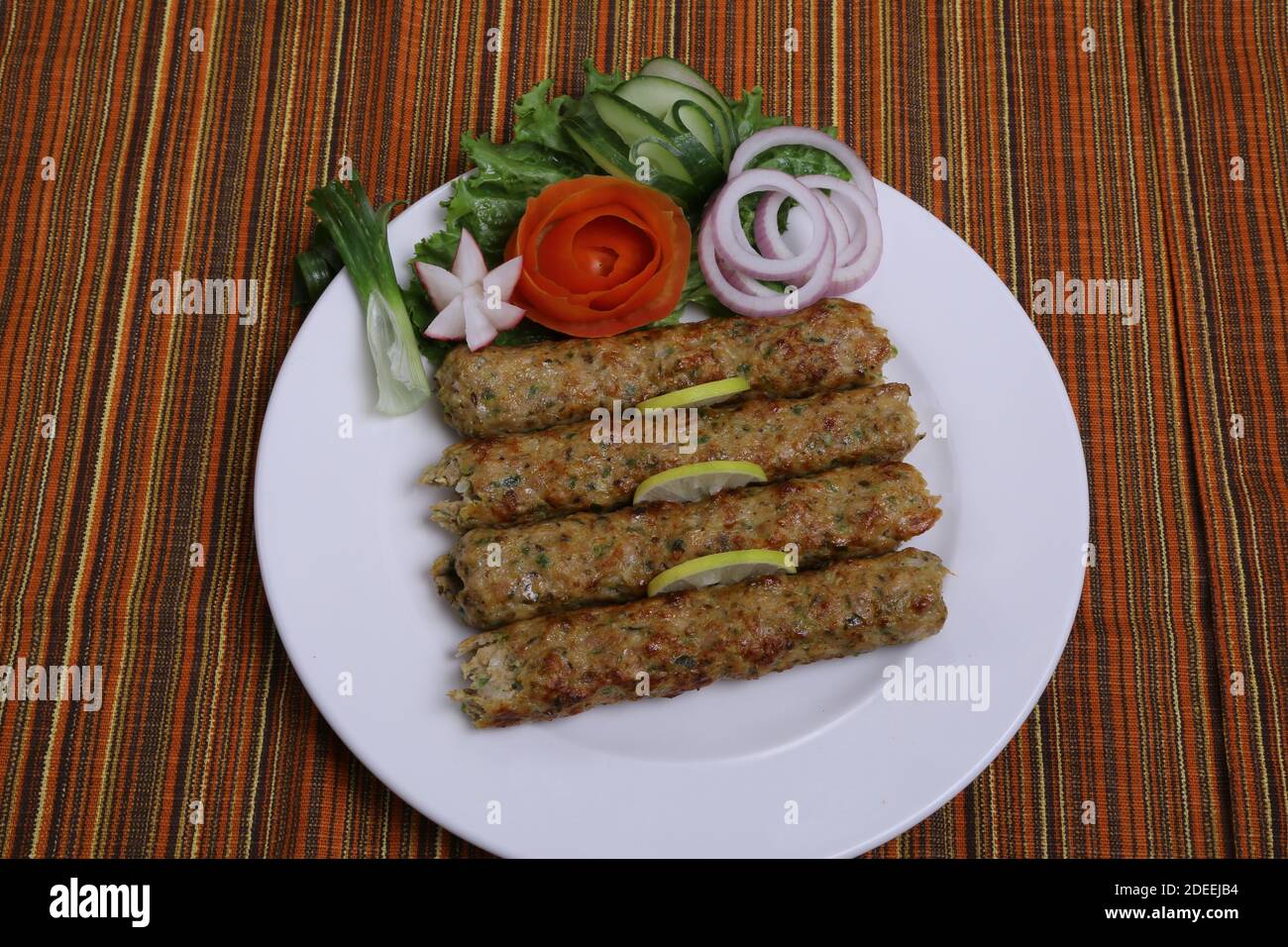 Meet gola kabab hi-res stock photography and images - Alamy