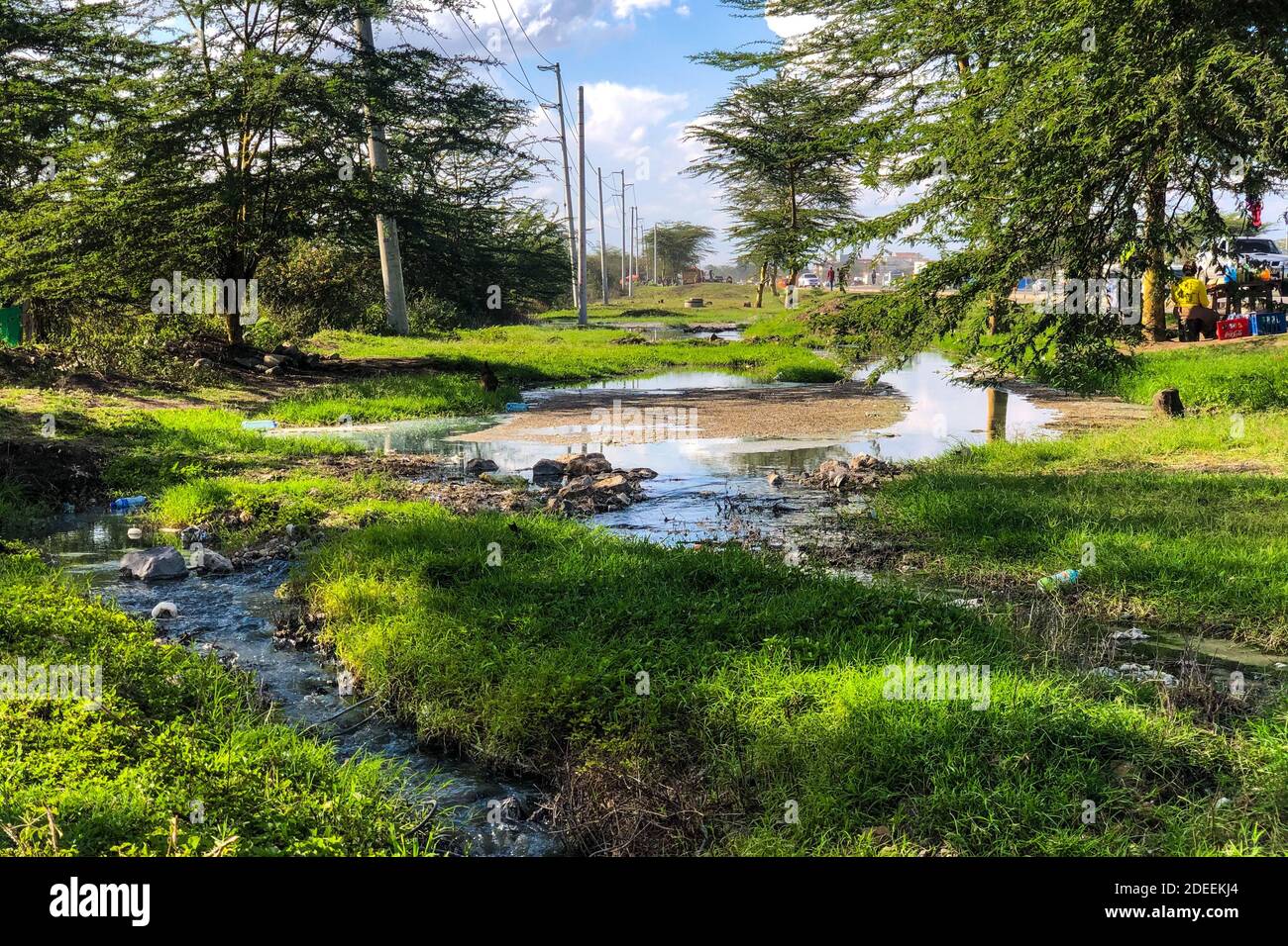 River pollution africa nairobi hi-res stock photography and images - Alamy