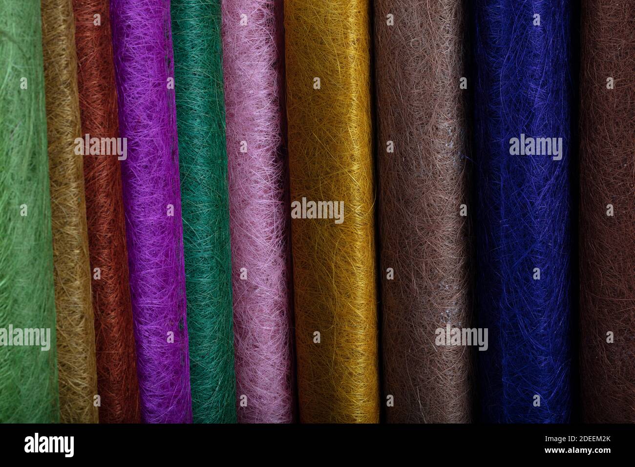 Abaca fabric. Handmade Abaca Fiber Sheet Craft. Abaca Scrunch Mesh Roll ...