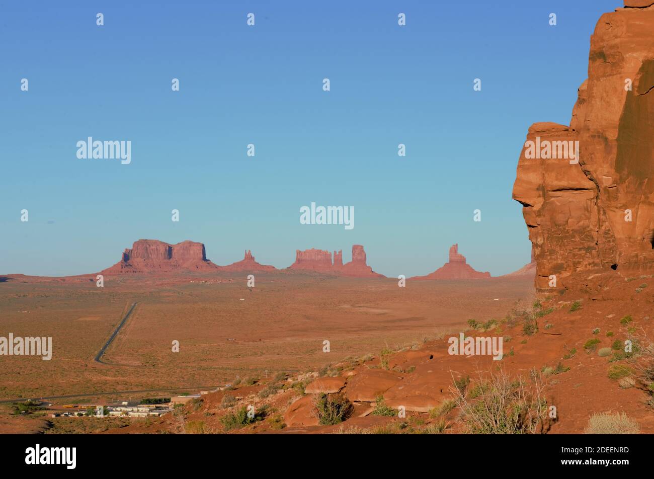 Monument Valley Navajo Tribal Park Stock Photo - Alamy