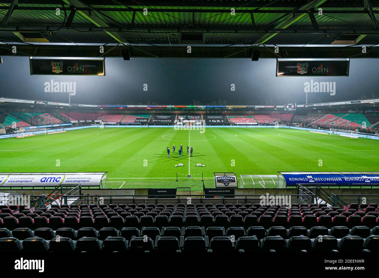 NIJMEGEN, 30-11-2020, Stadium De Goffert, Keuken Kampioen Divisie, NEC ...