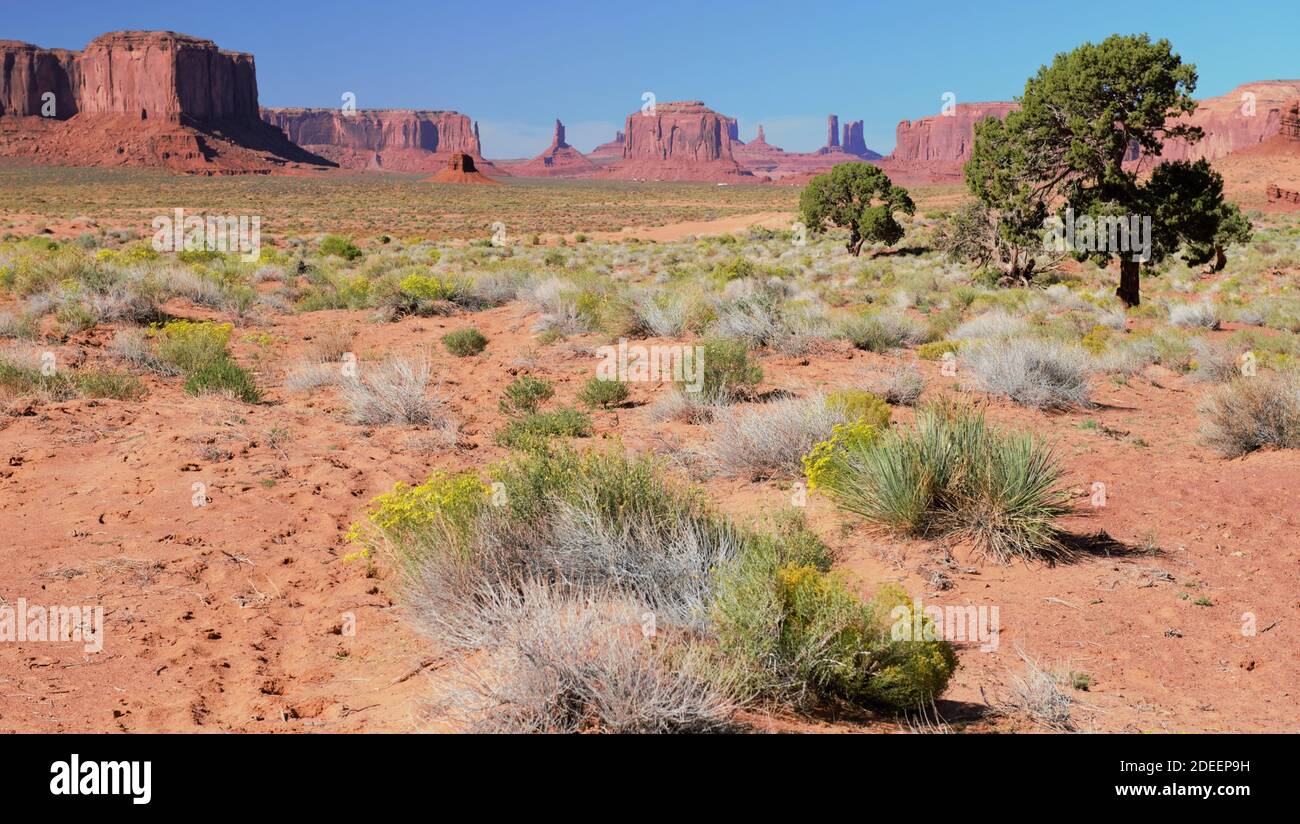 Monument Valley Navajo Tribal Park Stock Photo - Alamy