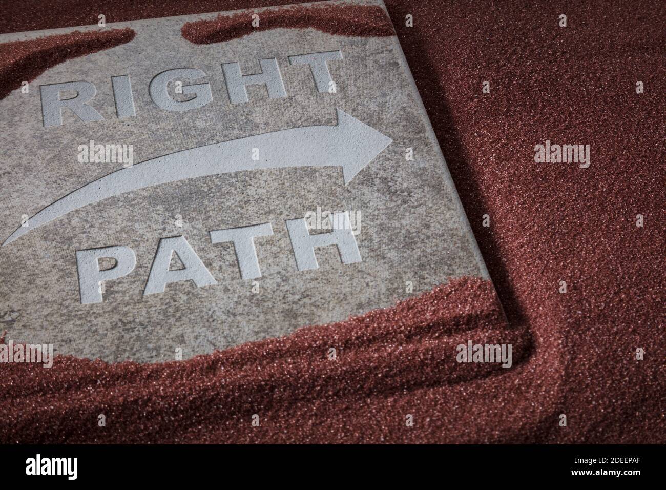 Right path hi-res stock photography and images - Alamy