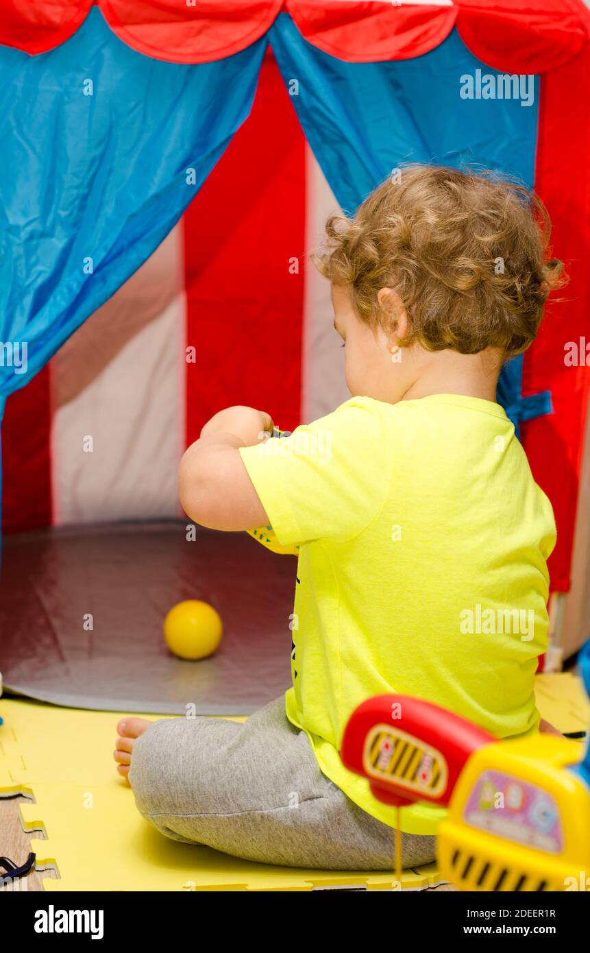 Circus tent interior hi-res stock photography and images - Alamy