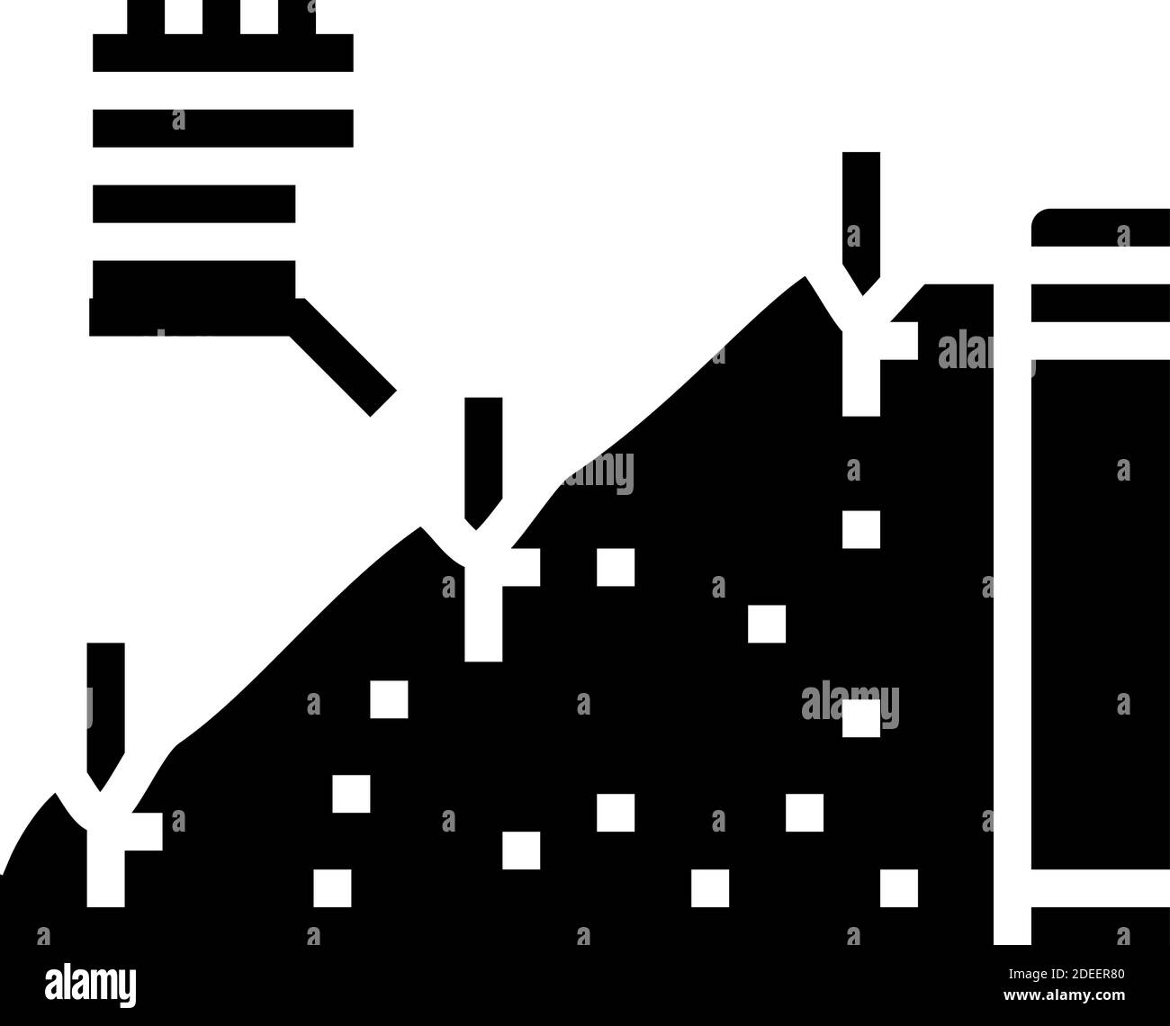 Background slopes Cut Out Stock Images & Pictures - Alamy