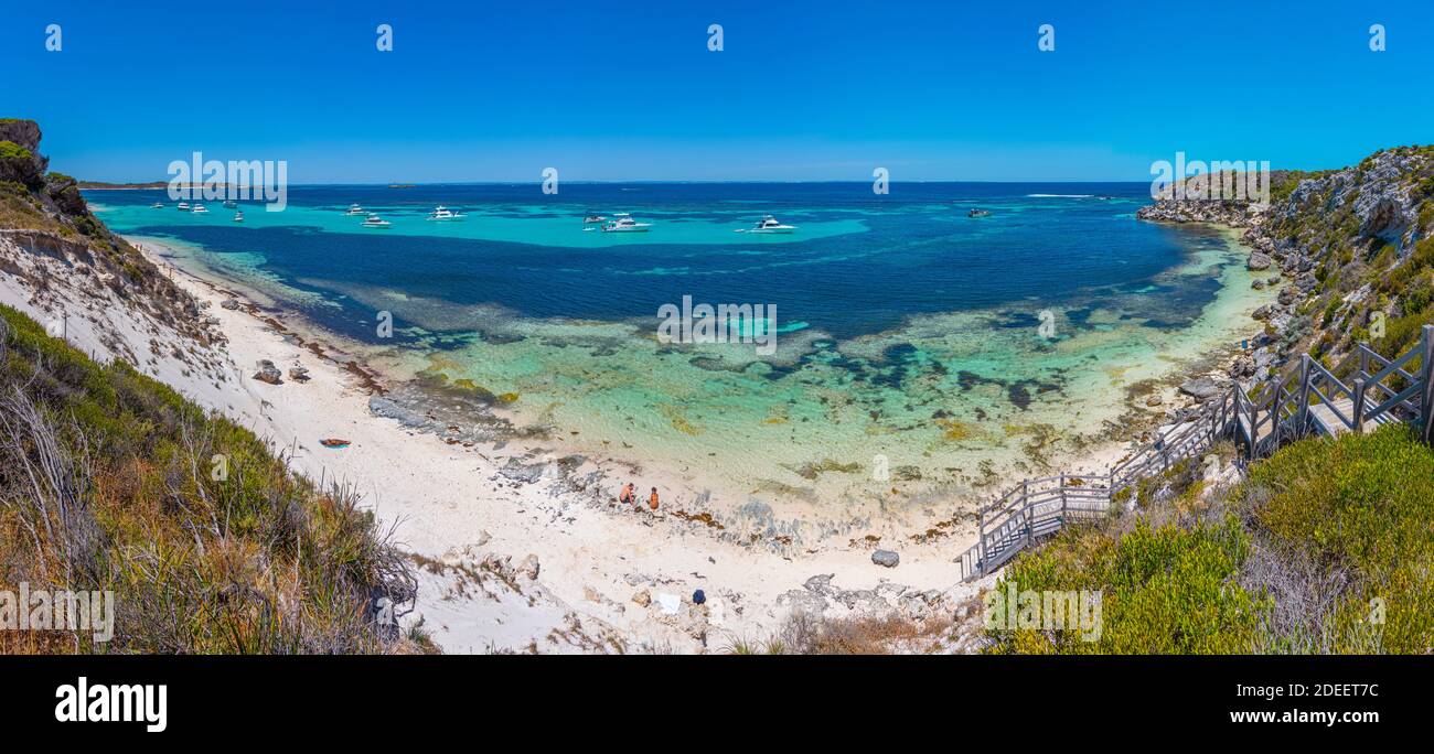 Salmon bay at Rottnest island in Australia Stock Photo - Alamy