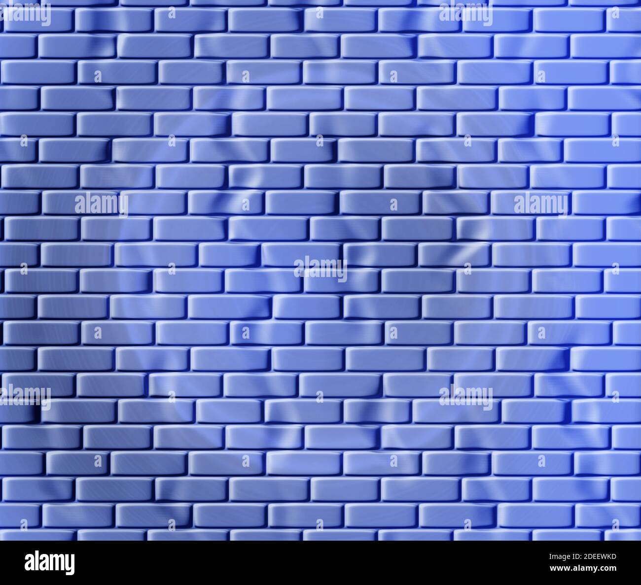 Blue bricks, stylization of the wall surface, an unusual combination of ...