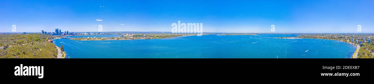Skyline of Perth in Australia Stock Photo - Alamy