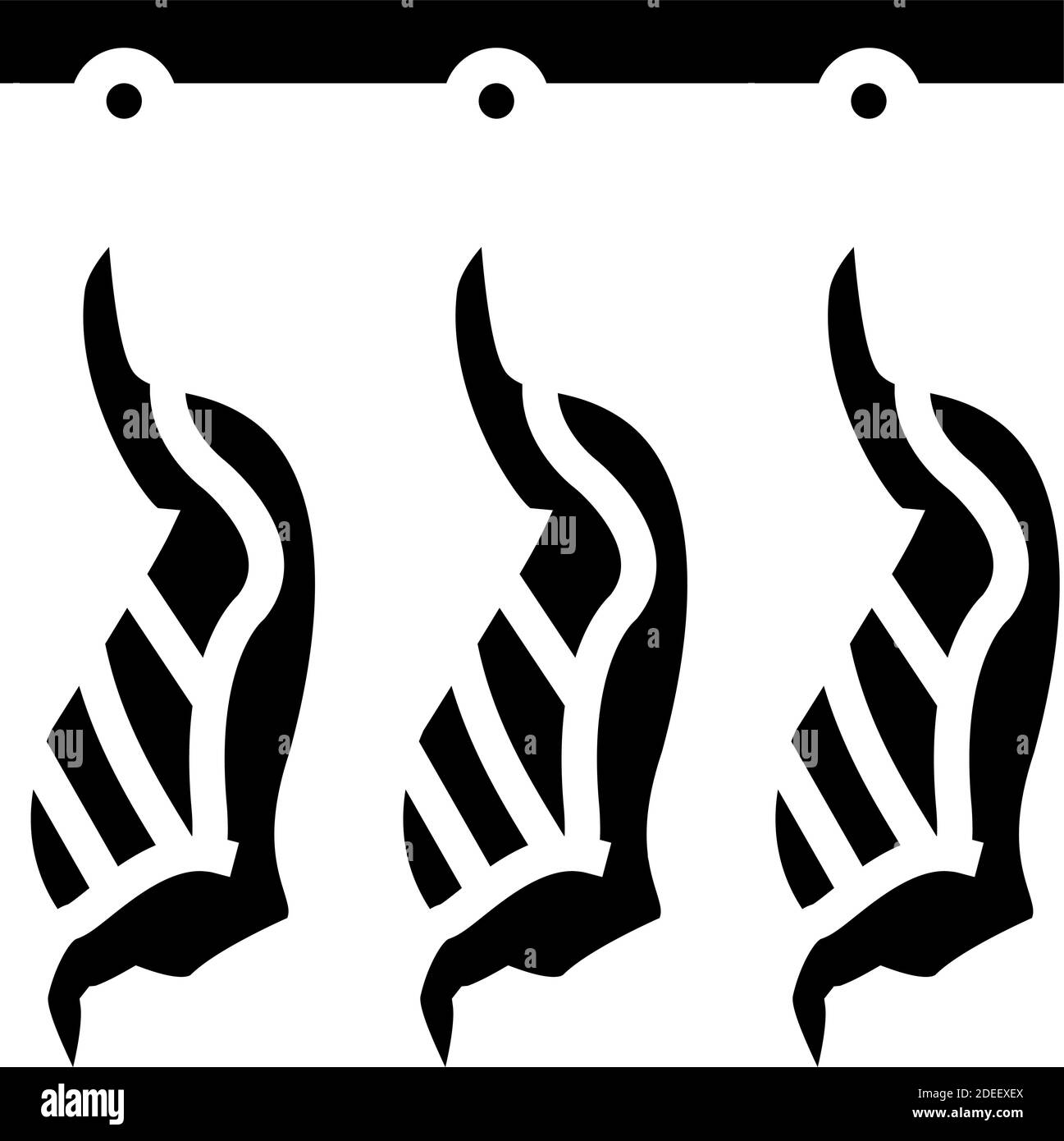 Beef carcasses Stock Vector Images - Alamy