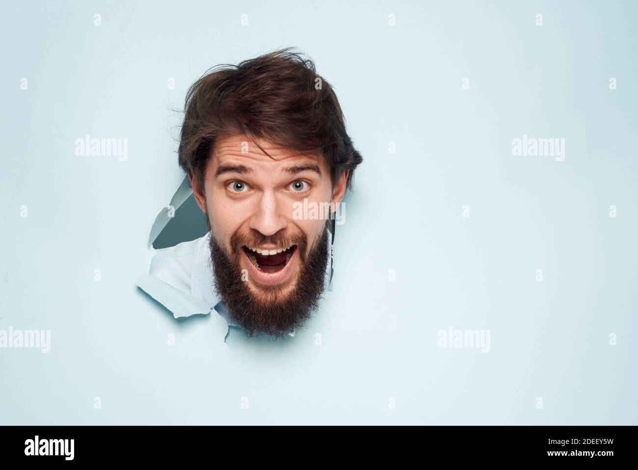 Head men lifestyle emotions office career work Stock Photo - Alamy