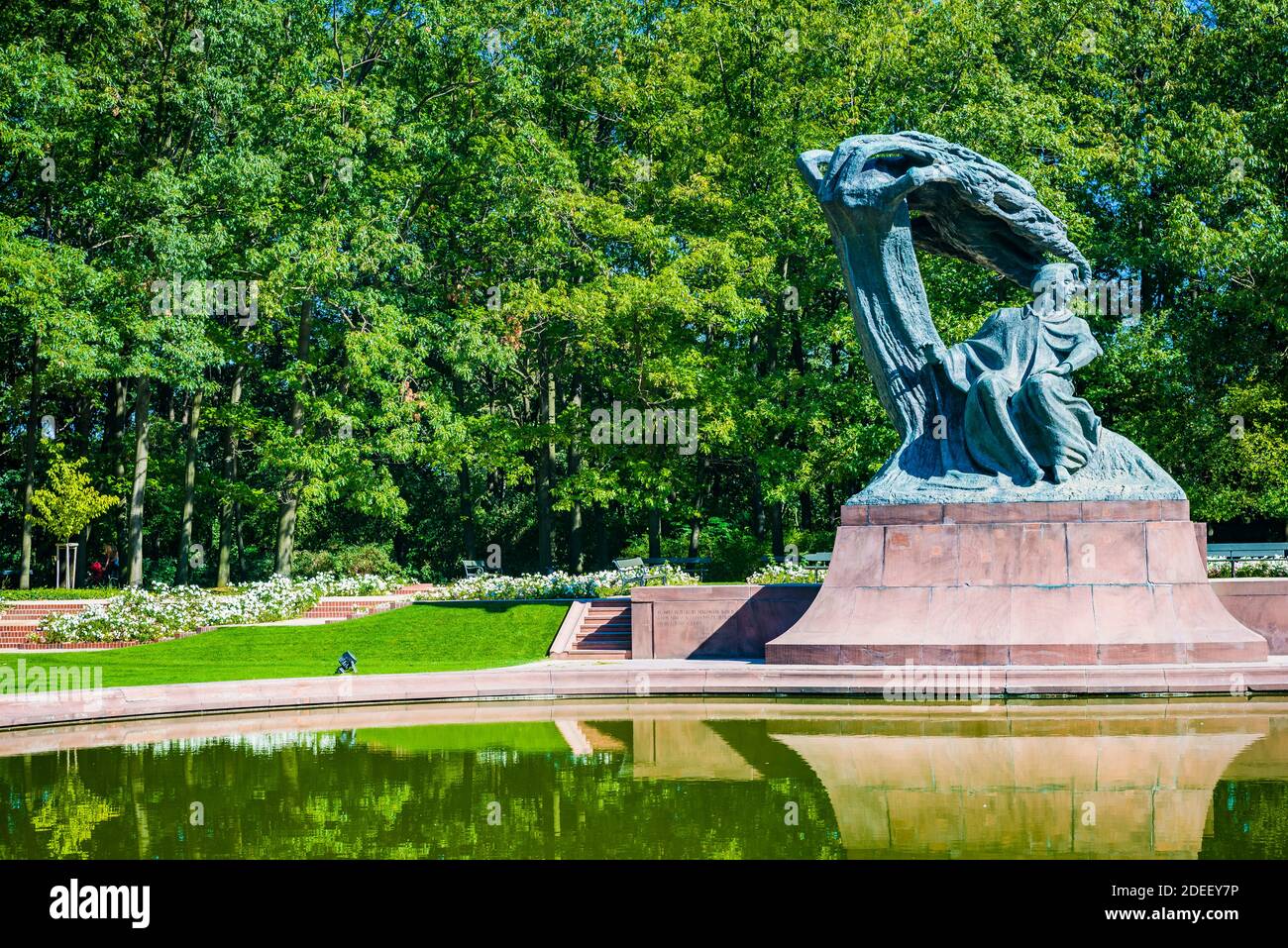 Chopin monument. Lazienki Park is also home to the Chopin Statue, a ...