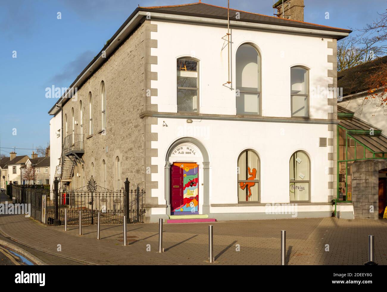 Nenagh Town Hall and Arts Centre.Nenagh town in County Tipperary ...