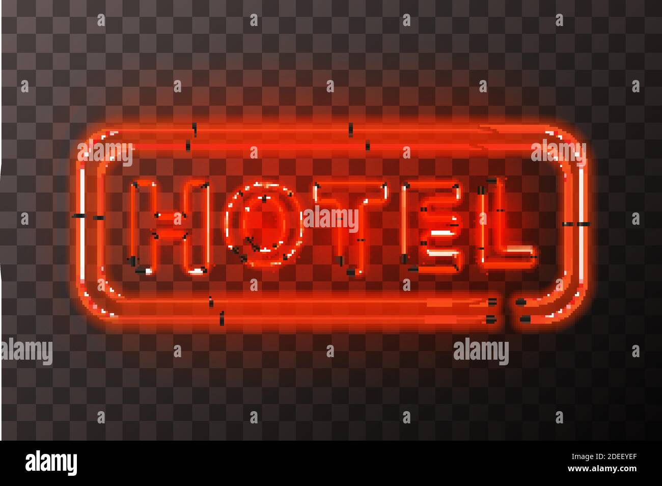 Hotel signage text Stock Vector Images - Alamy