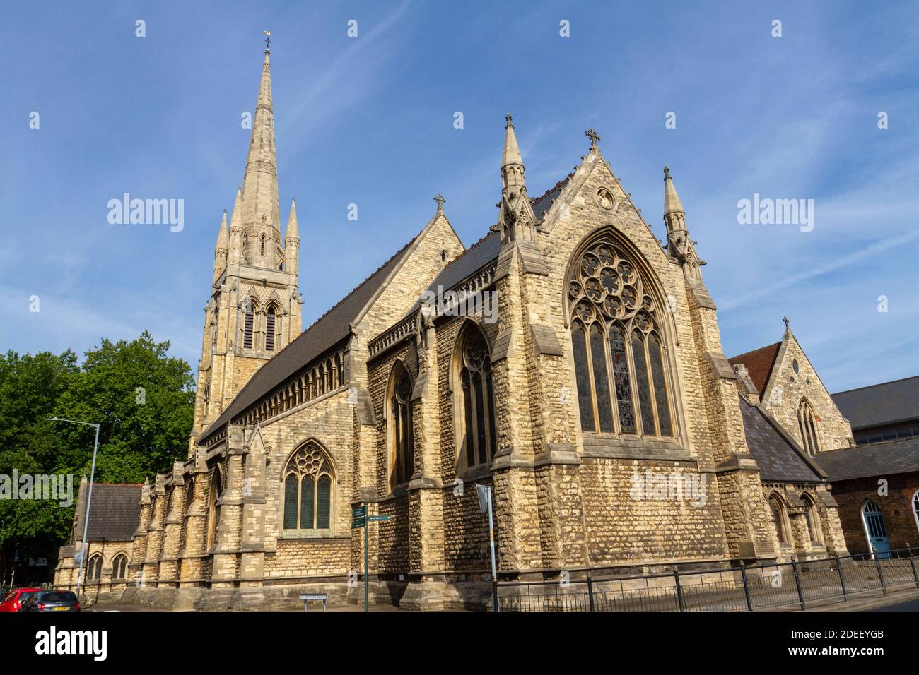 St. Swithin’s Church, Lincoln, Lincoln, Lincolnshire, UK Stock Photo ...