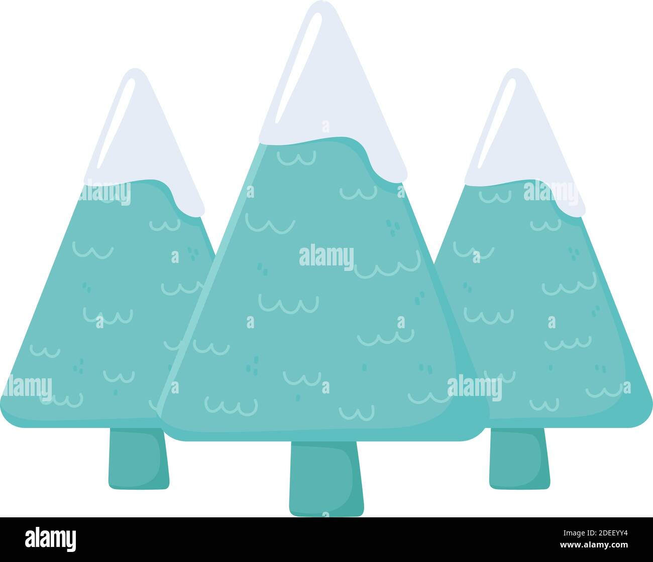 Cool pine trees in Stock Vector Images - Alamy