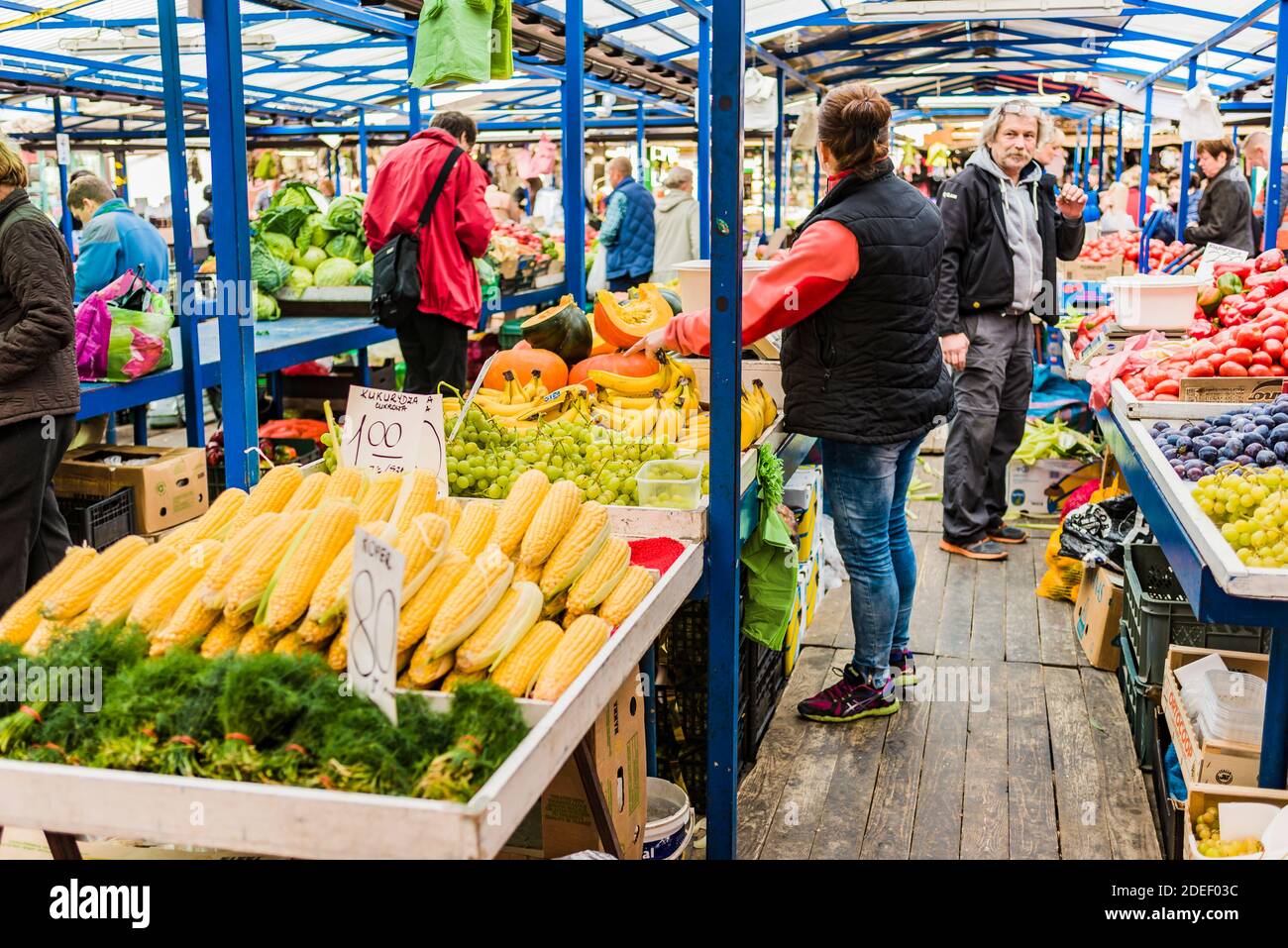 Stary Kleparz market. A tradition of over 800 years, this large ...