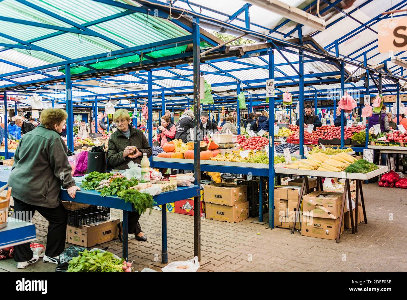 Stary Kleparz market. A tradition of over 800 years, this large ...