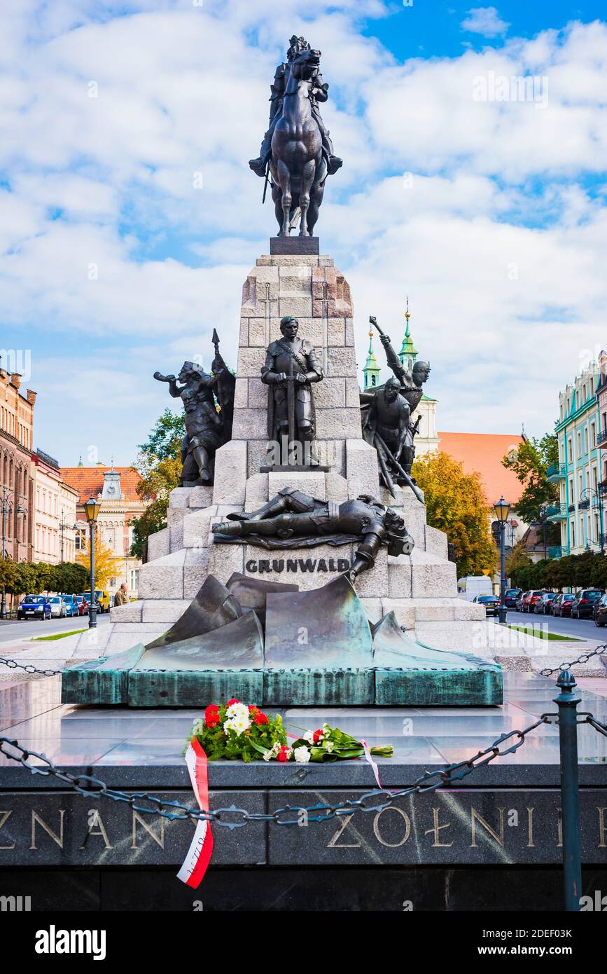 The Grunwald Monument is an equestrian statue of King of Poland ...