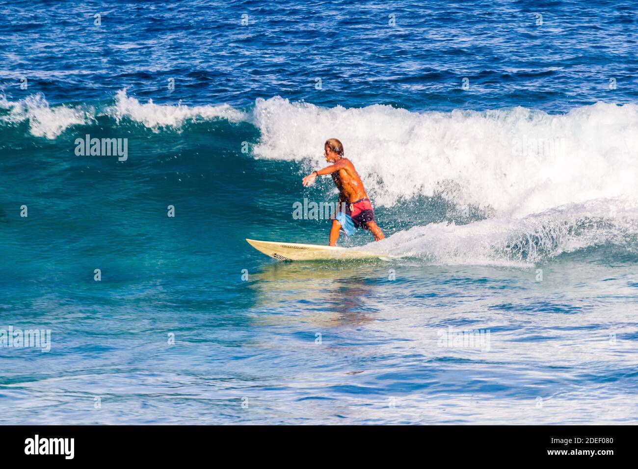 Surfing in Mati, Davao Oriental, Philippines Stock Photo - Alamy
