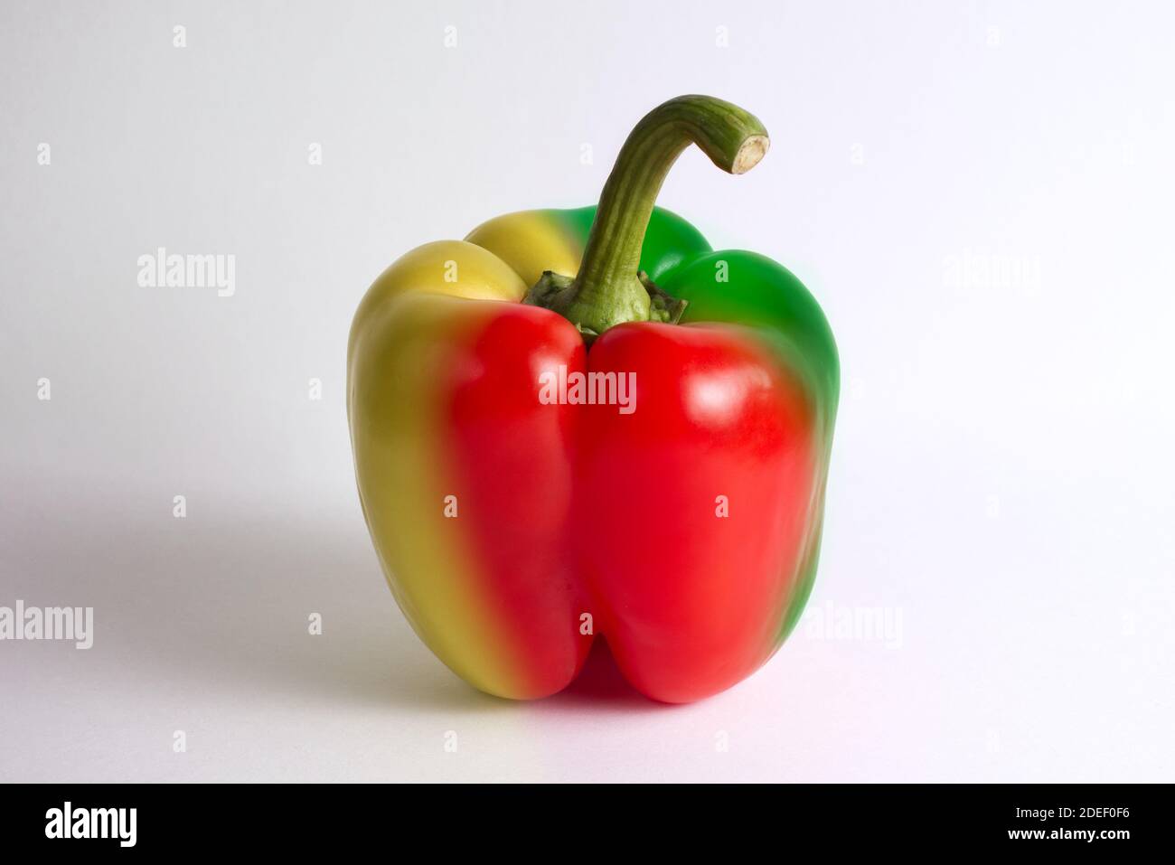 Three coloured pepper Stock Photo - Alamy