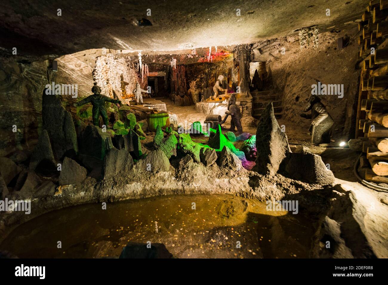 The Kunegunda Shaft chamber is where there are numerous salt gnome ...